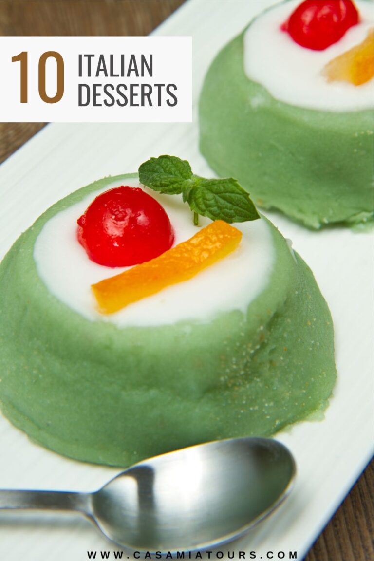 10 Italian Desserts - Casa Mia Tours